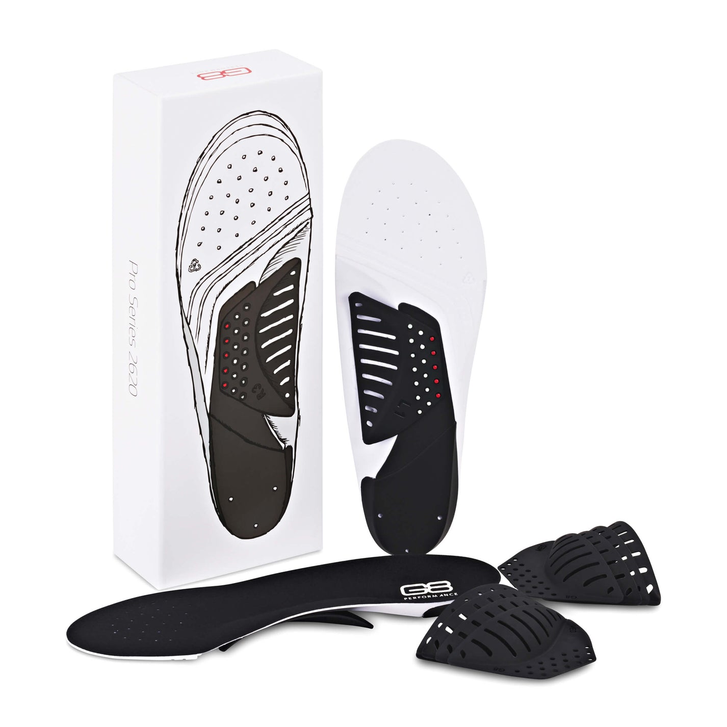 Pro Series 2620 Orthotic Insoles | G8 Performance